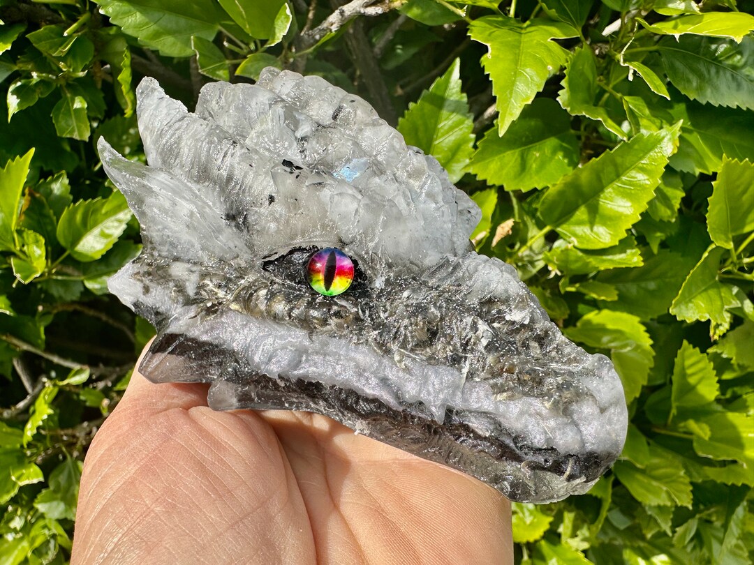 Rainbow Moonstone Orgonite Dragon Dragonite Calming, Intuition, New ...