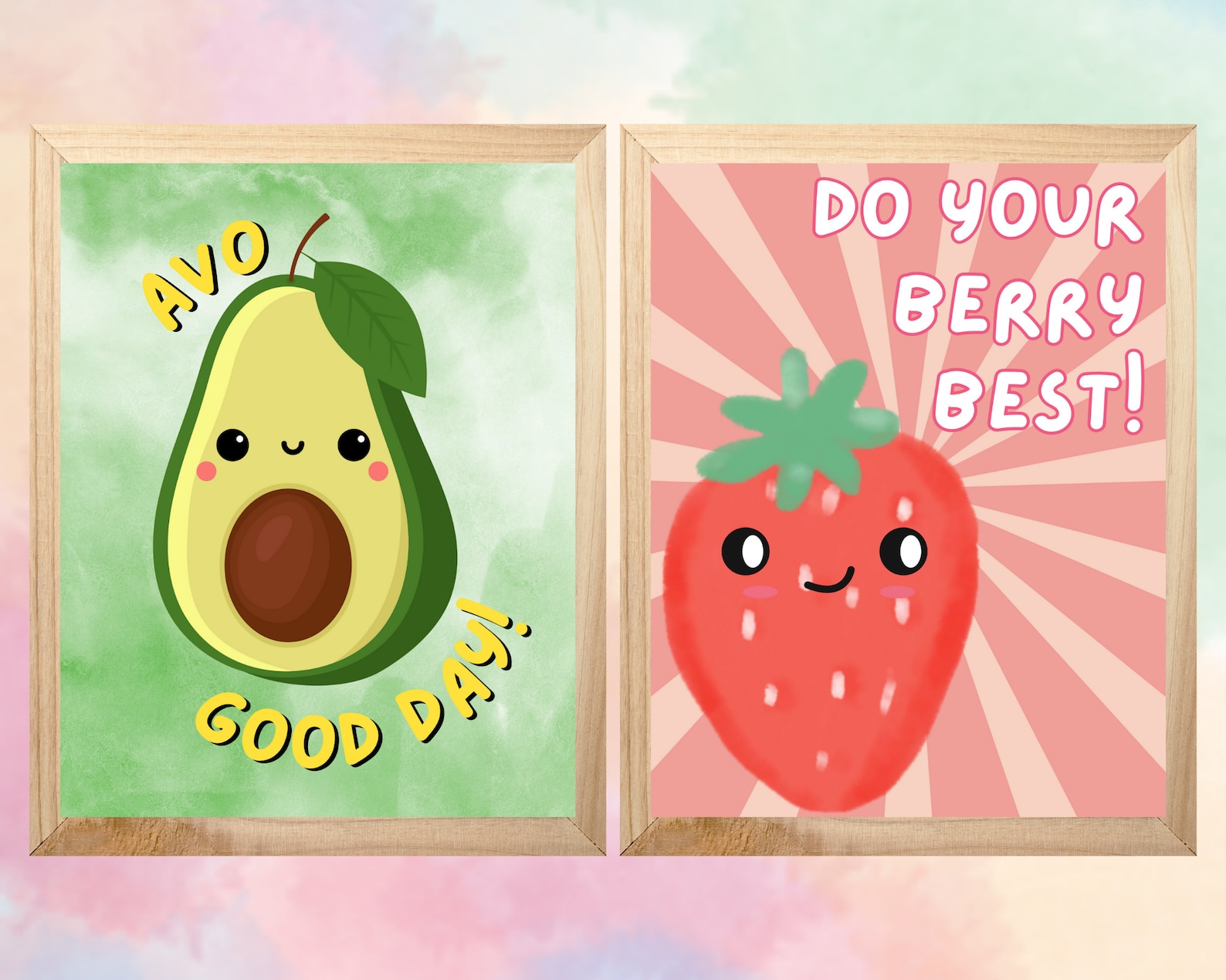 Funny Motivational Pun set of 11 Printable Posters, Digital Downloads ...