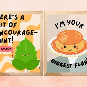 Funny Motivational Pun (set of 11) Printable Posters, Digital Downloads ...