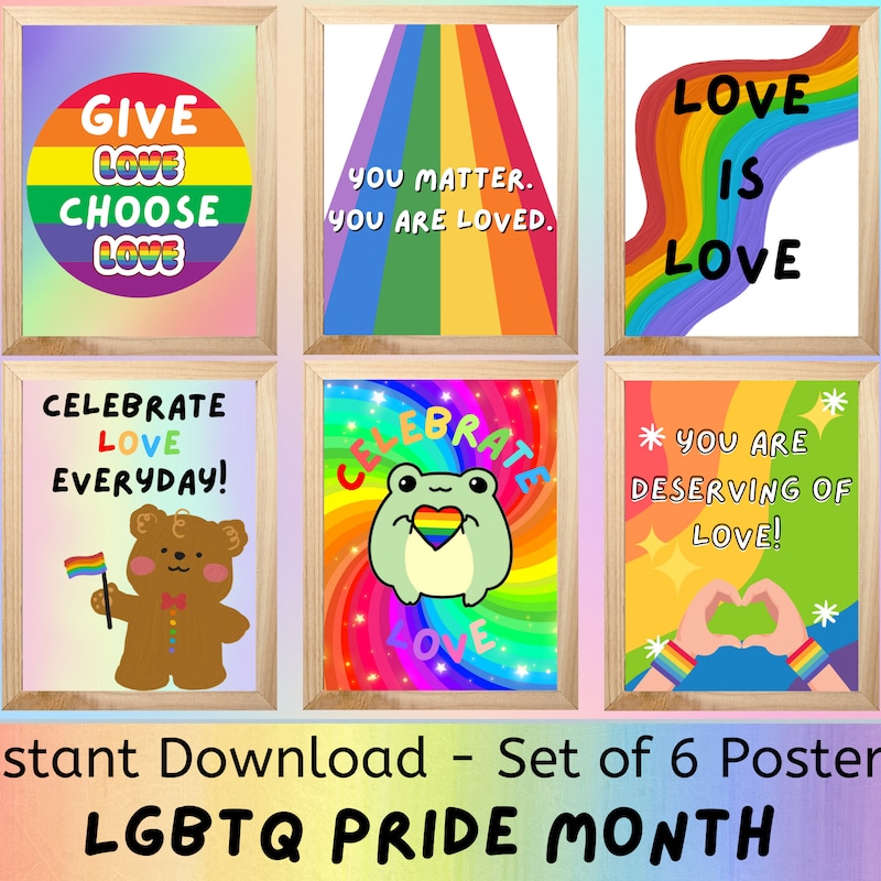 Bi Pride Poster - Etsy