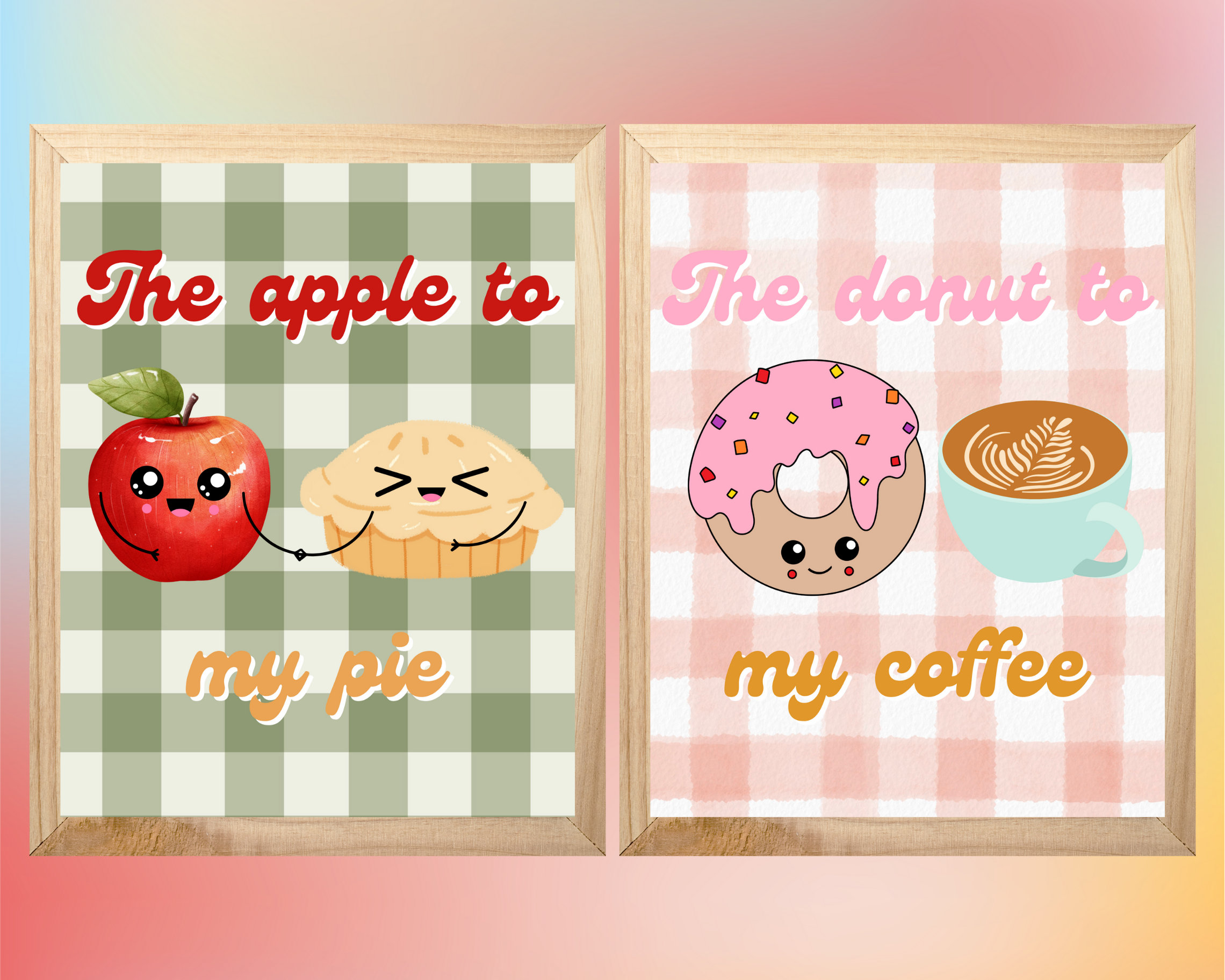 Funny Perfect Match (set of 10) Printable Posters, Digital Downloads ...