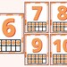 Base Ten Numbers Chart 1-20 (set of 20) Printable Posters, Digital ...
