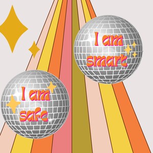 Retro Classroom Affirmations (set of 10) Printable Posters, Digital ...