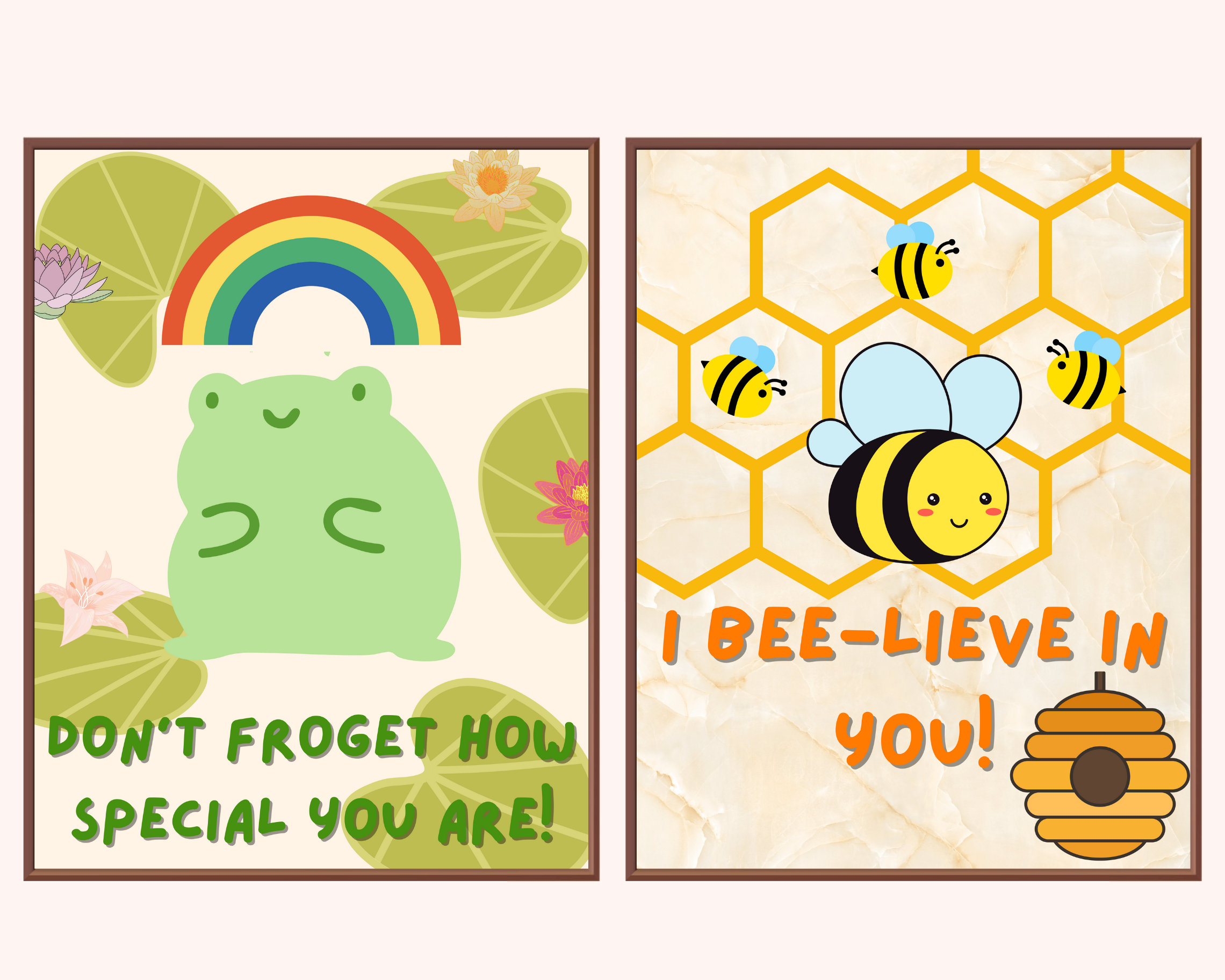 Motivational Pun Classroom (set of 12) Posters, Digital Downloads ...