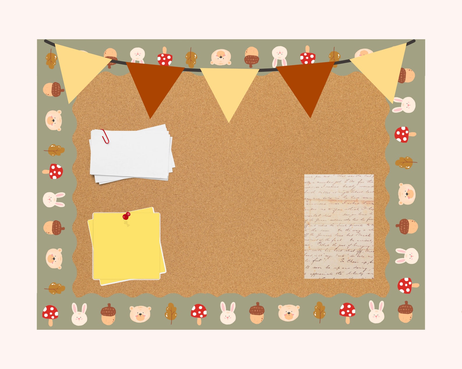 Boho Classroom Bulletin Board Borders (set of 6) Printable, Digital ...