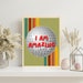 Retro Rainbow Disco Ball Positive Affirmation Stations Set of 10 ...