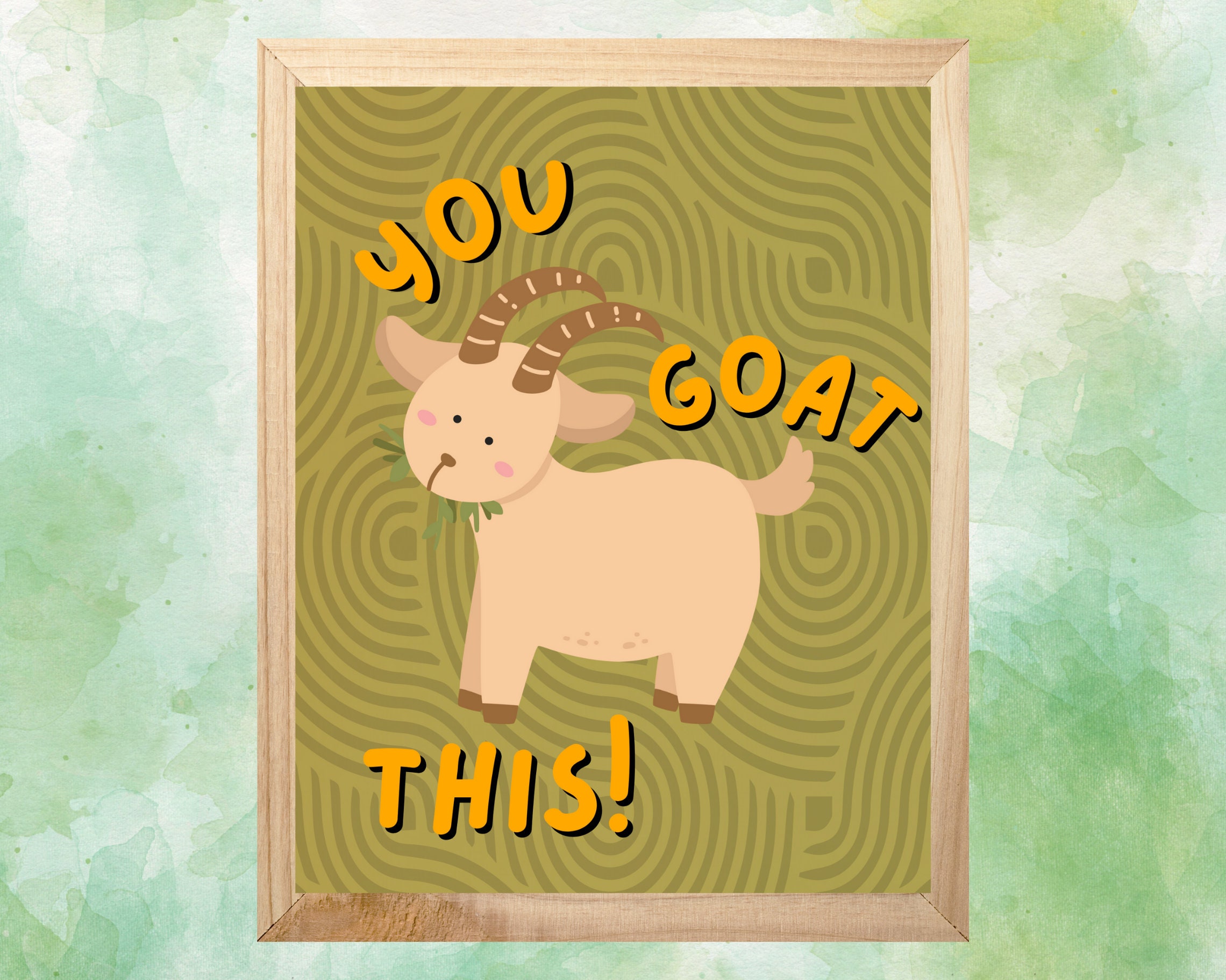 Funny Motivational Pun set of 11 Printable Posters, Digital Downloads ...