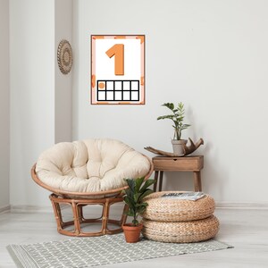 Base Ten Numbers Chart 1-20 (set of 20) Printable Posters, Digital ...