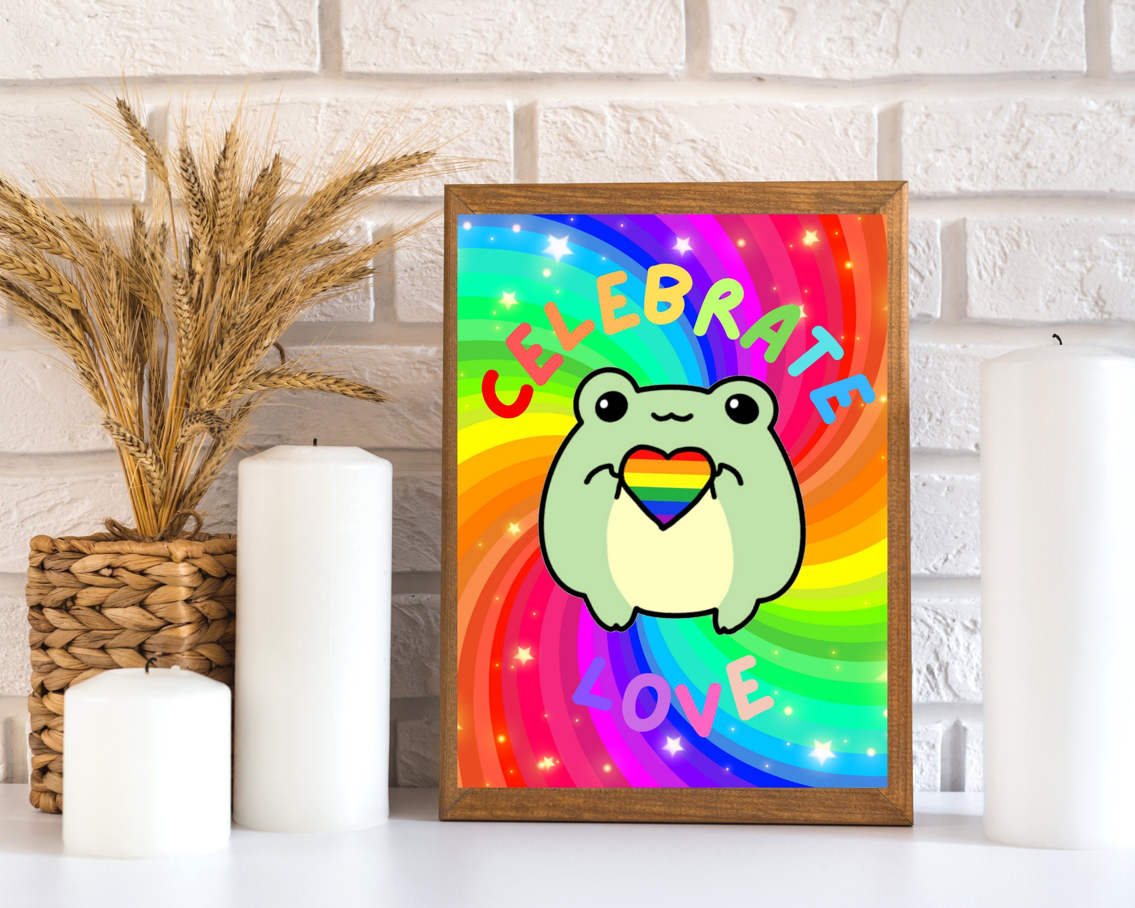 LGBTQ Pride Month set of 6 Printable Posters, Digital Downloads ...