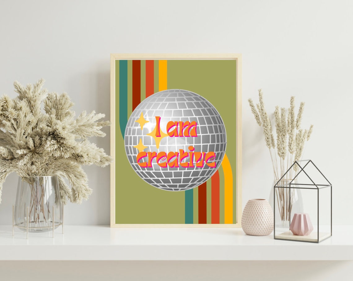 Retro Classroom Affirmations (set of 10) Printable Posters, Digital ...