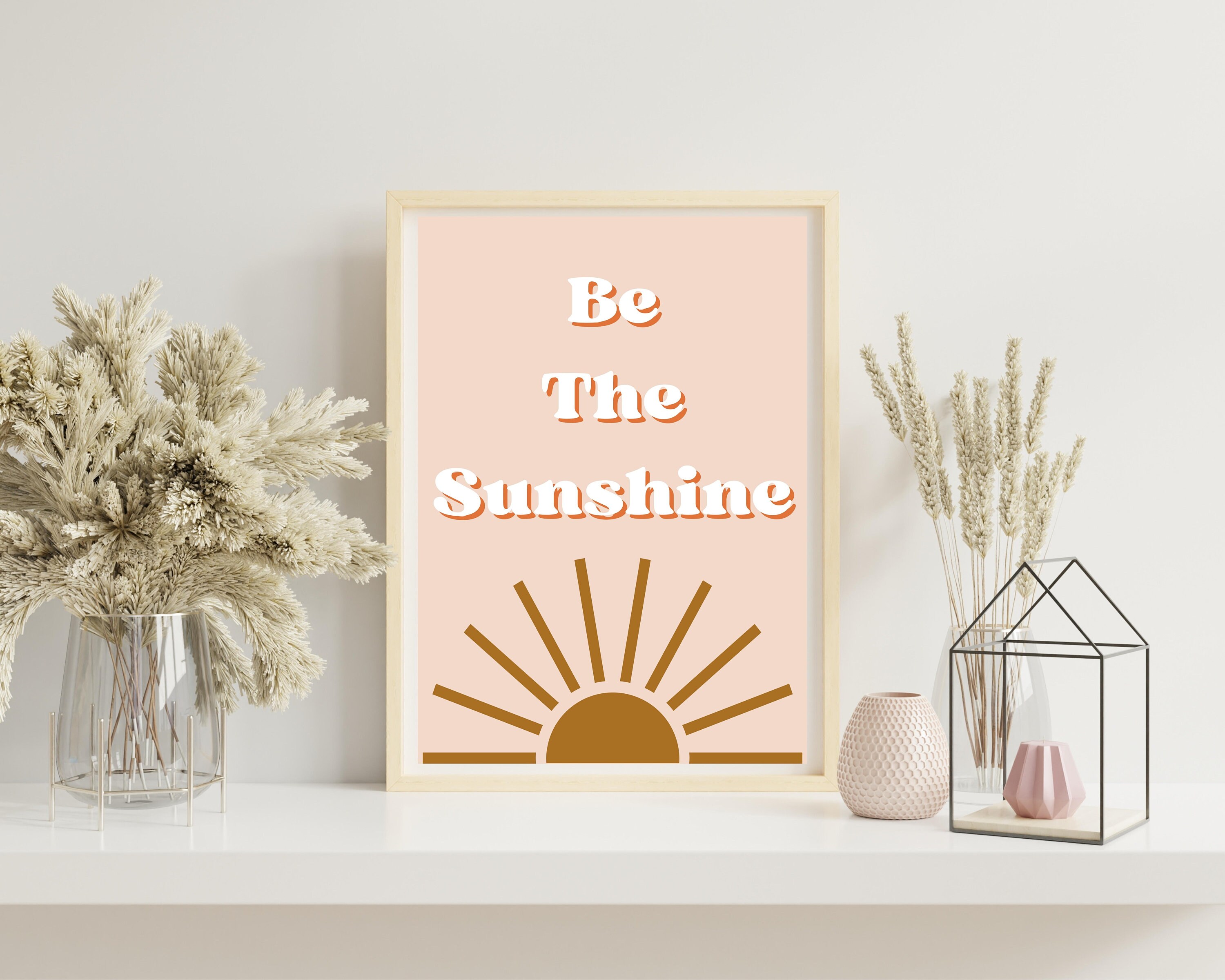 Boho Inspirational Posters (set of 6) Printable Posters, Digital ...