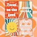Groovy Inspirational Class (set of 8) Printable Posters, Digital ...
