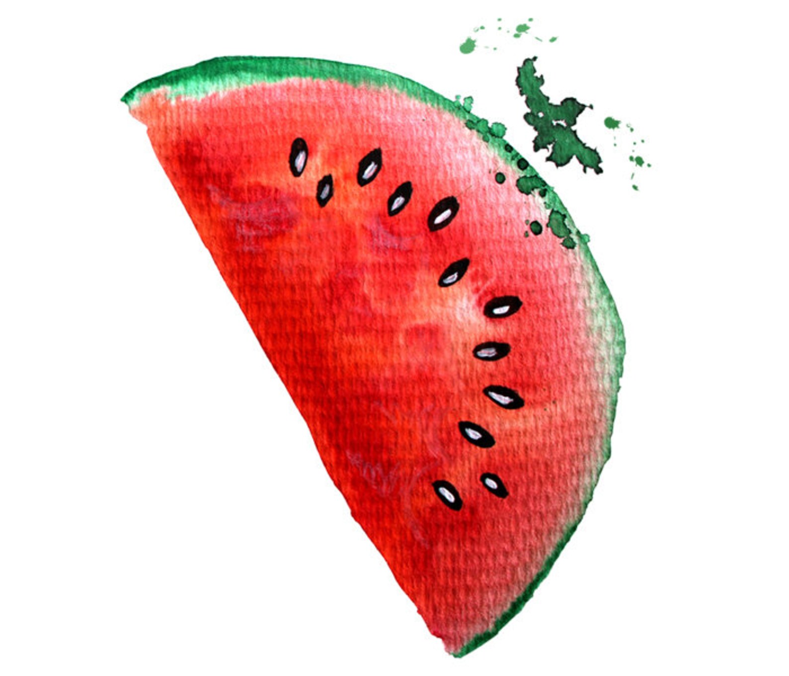 Watermelon Clip Art Watercolor, Watermelon Digital, Watermelon ...