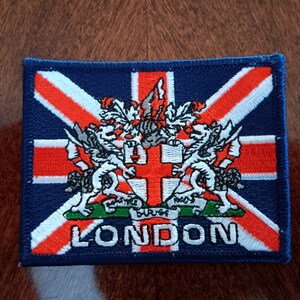 Vintage London Patch Iron On - Etsy