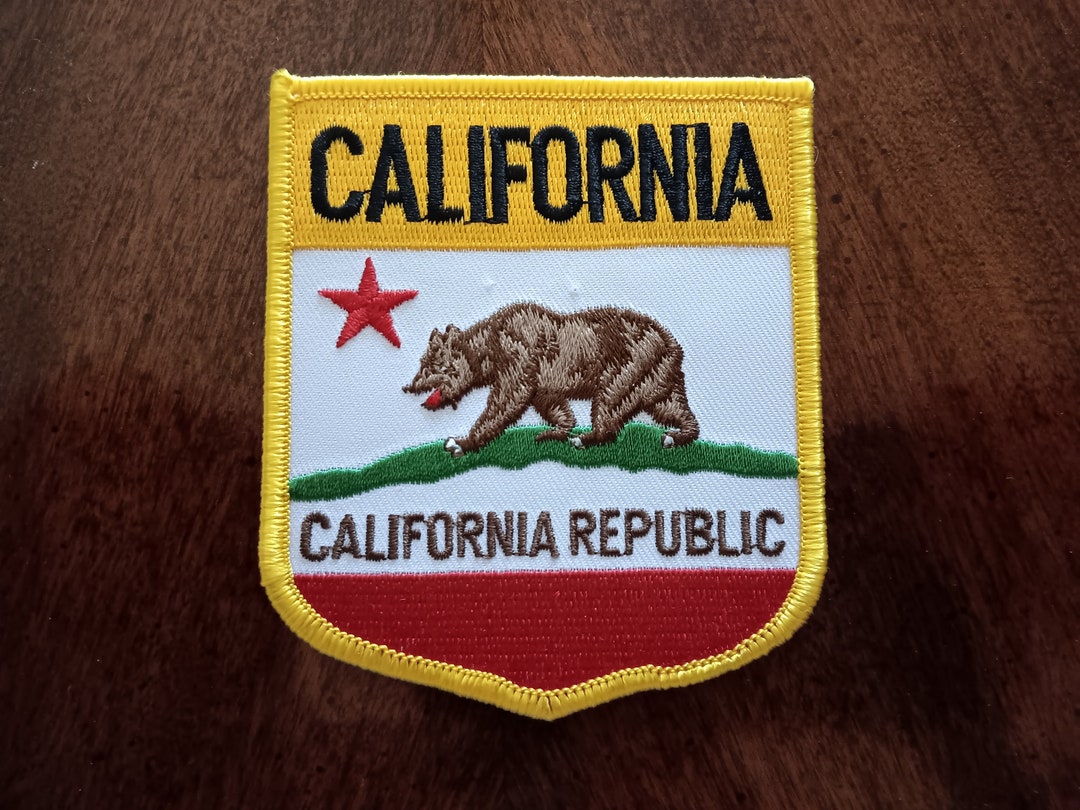 Vintage California State Patch Iron On - Etsy