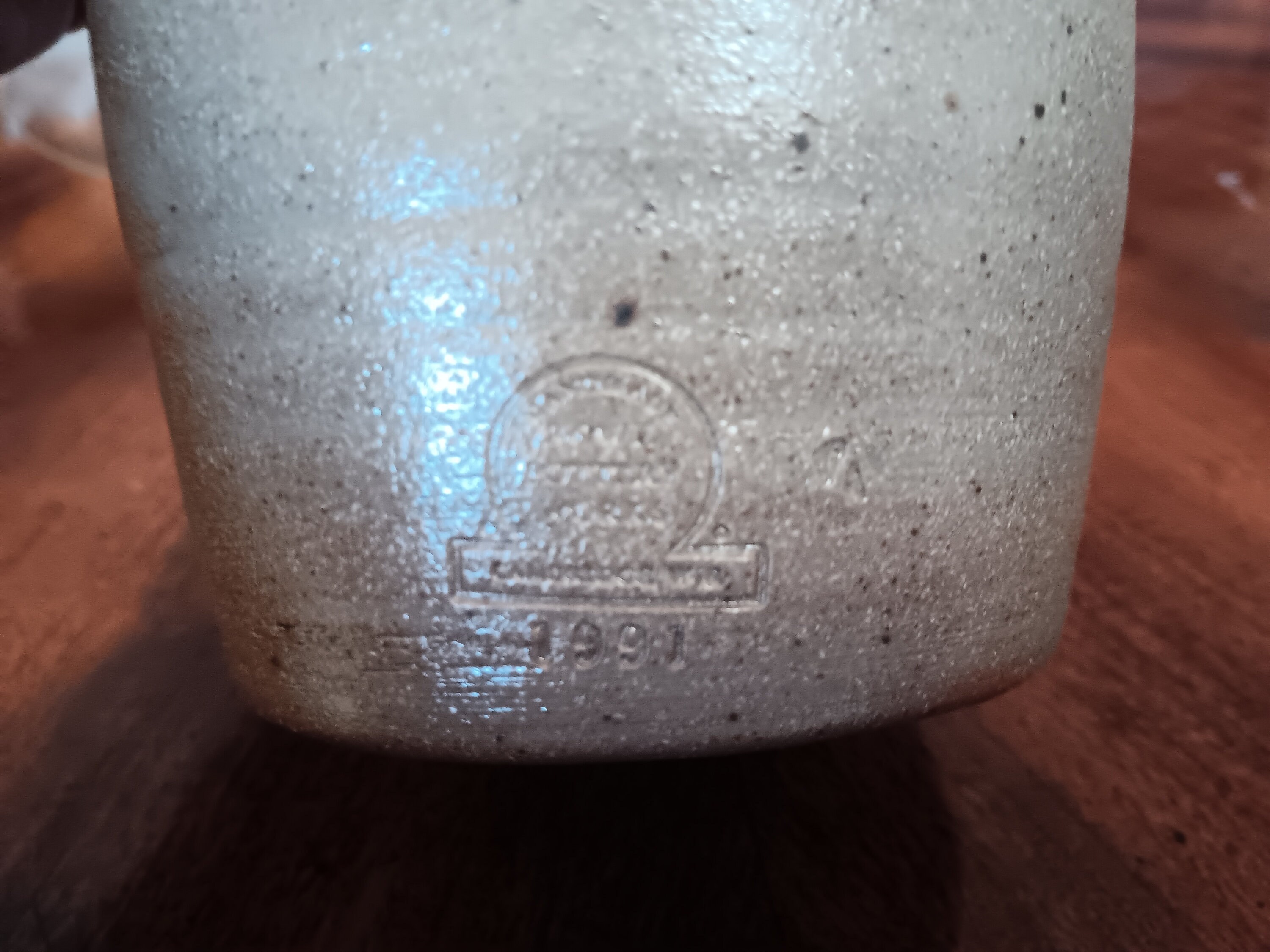 Vintage Rowe Pottery Works Stoneware Vase Three Stars Design 1991 - Etsy