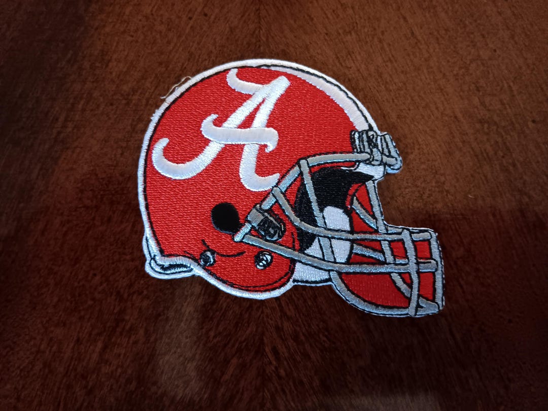 Vintage Alabama Football Helmet Patch - Etsy