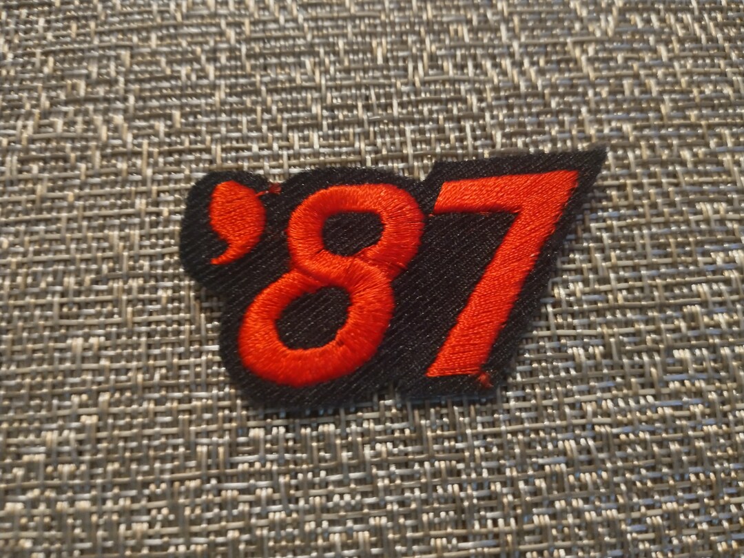 Vintage '87 Patch Year Patch - Etsy