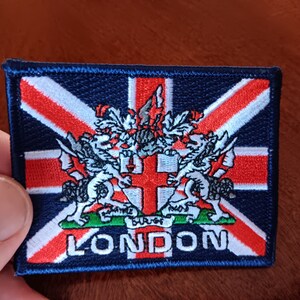 Vintage London Patch Iron On - Etsy