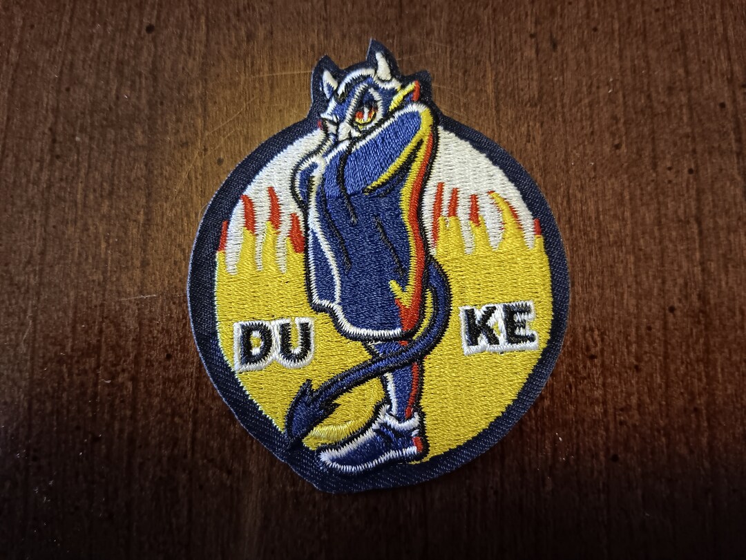 Vintage Duke Blue Devils Patch Iron On - Etsy