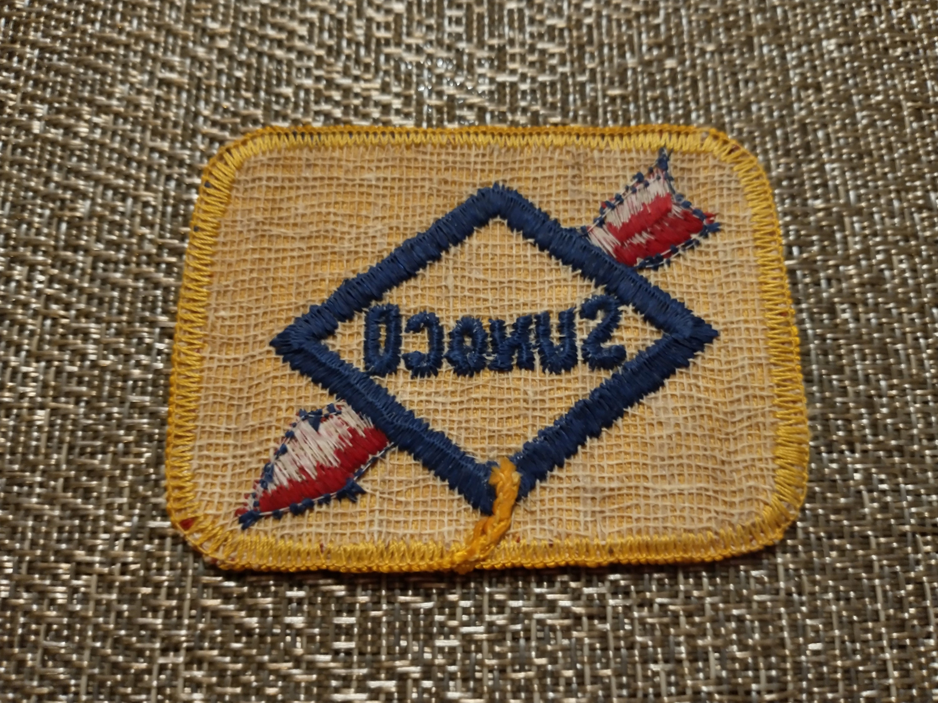 Vintage Sunoco Gas Station Patch - Etsy