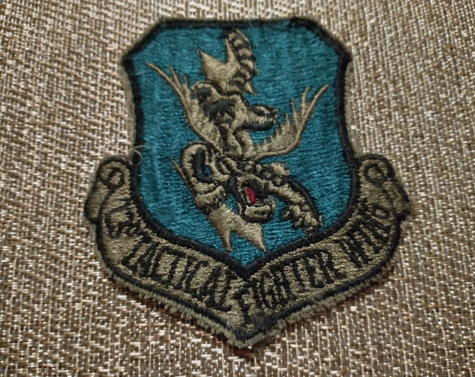 Vintage Flying Tigers 23rd Tactical Fighter Wing Patch Subdued - Etsy