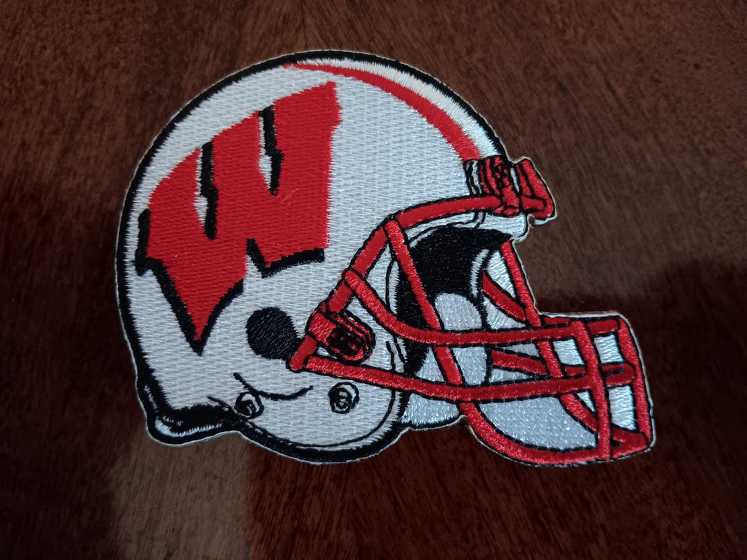 Vintage Wisconsin Badger Helmet Patch - Etsy