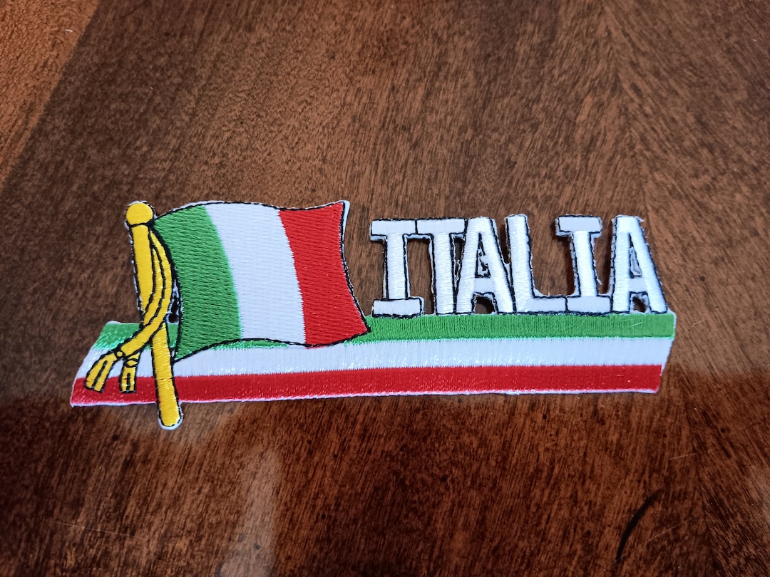 Vintage Italy Italia Patch Iron On - Etsy