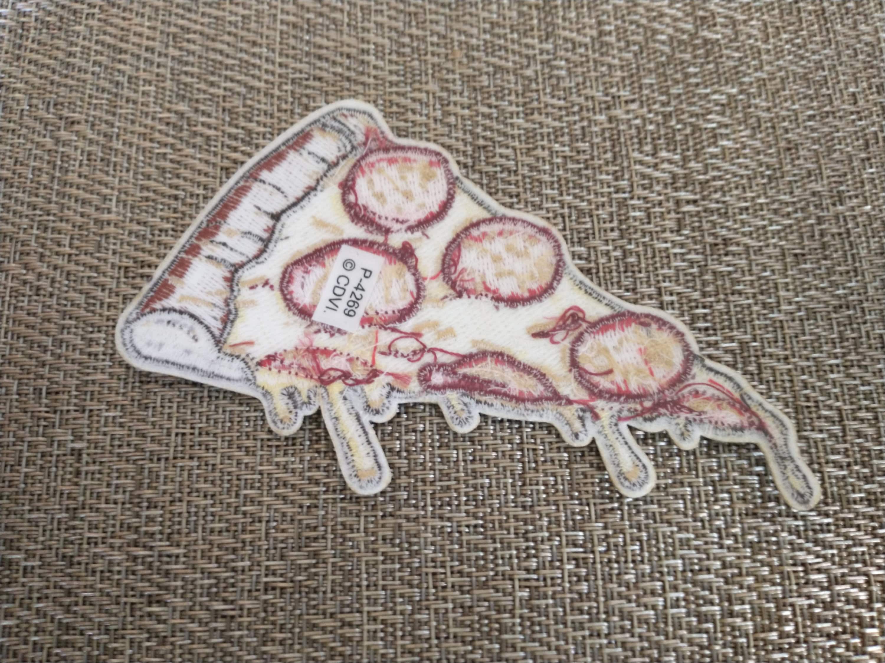 Vintage Slice of Pepperoni Pizza Patch - Etsy