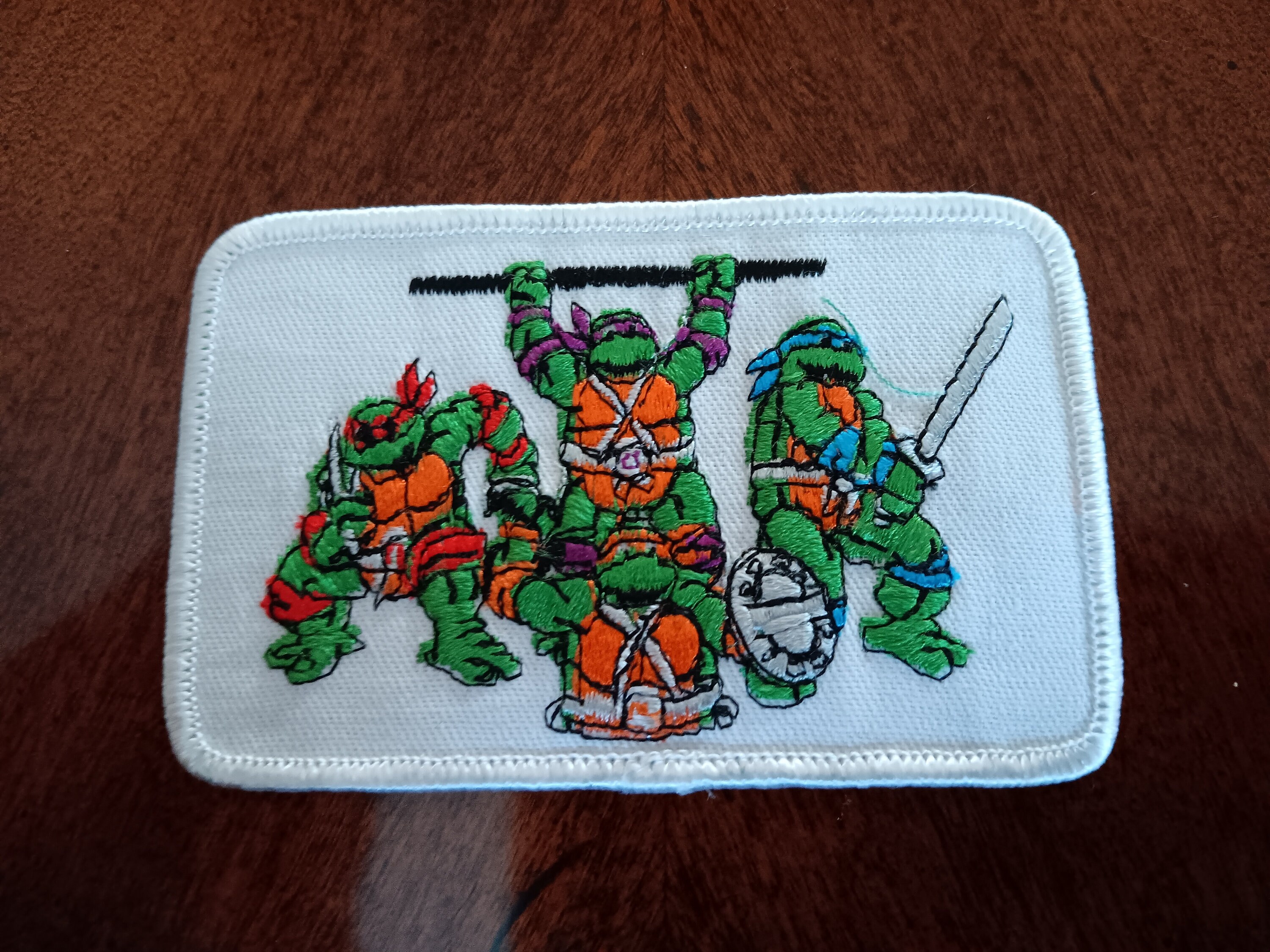 Vintage Teenage Mutant Ninja Turtle Patch - Etsy