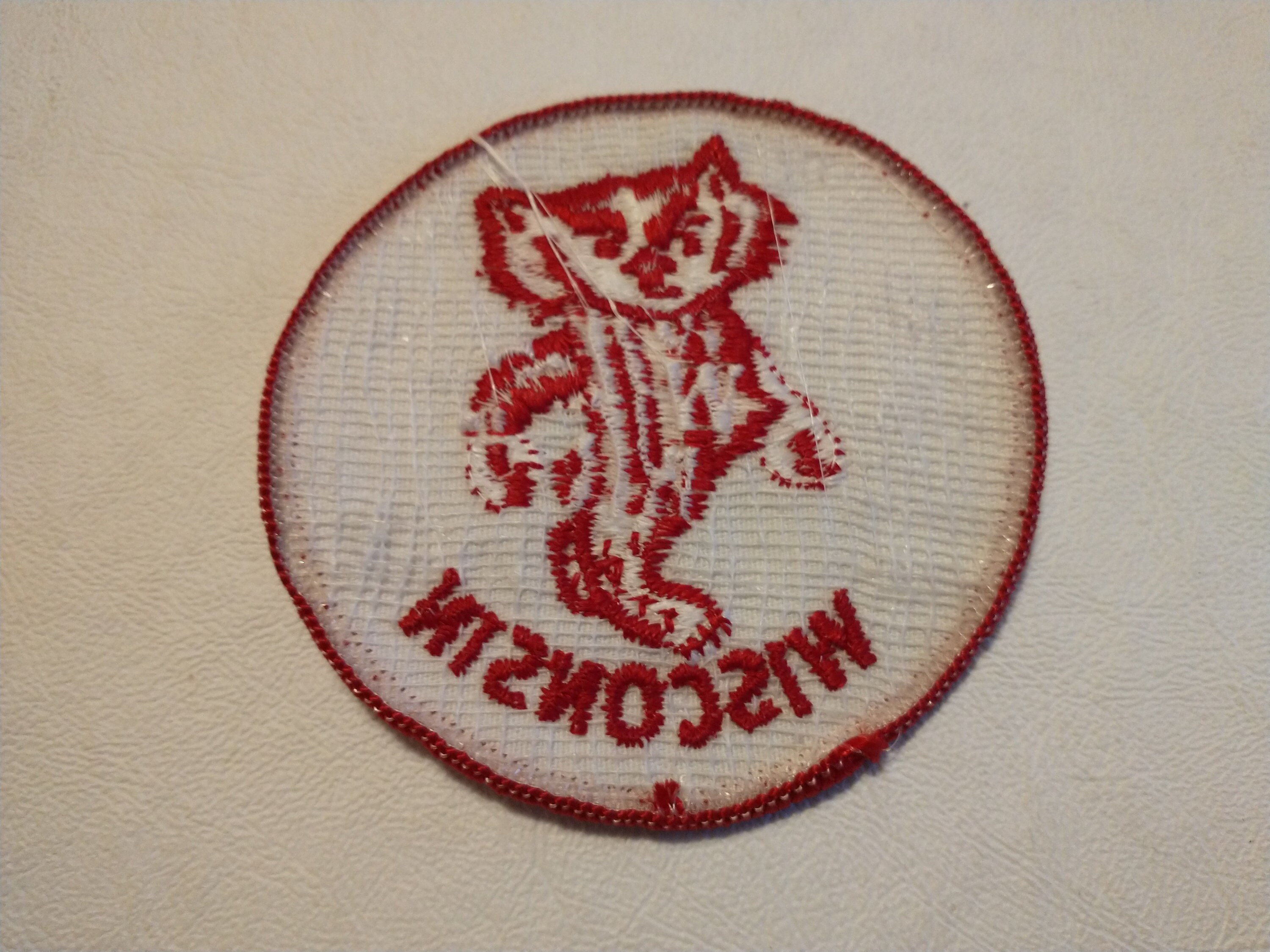 Vintage Wisconsin Badger Patch - Etsy