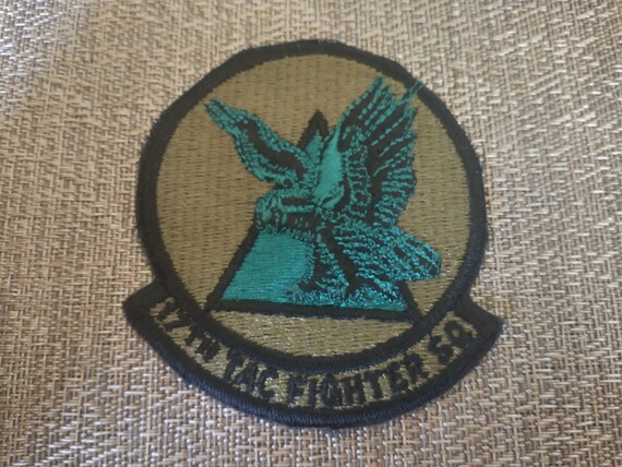 Vintage 17th Tactical Fighter Squadron Patch Owl - Gem
