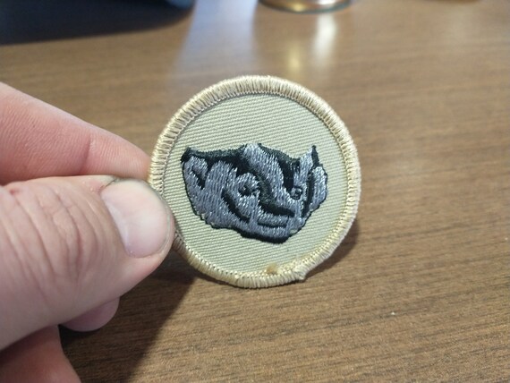 Vintage Wisconsin Badgers Patch - Etsy