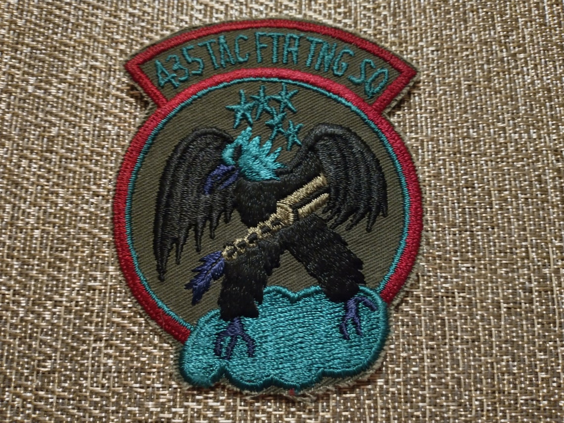 Vintage 435th Tactical Fighter Training Squadron Patch Subdued - Etsy