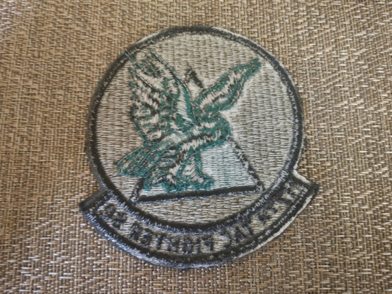 Vintage 17th Tactical Fighter Squadron Patch Owl - Gem