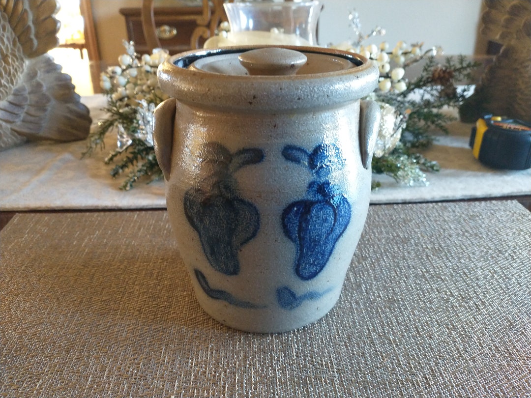 Vintage Rowe Pottery Works Country Home Collection Kitchen Canister ...