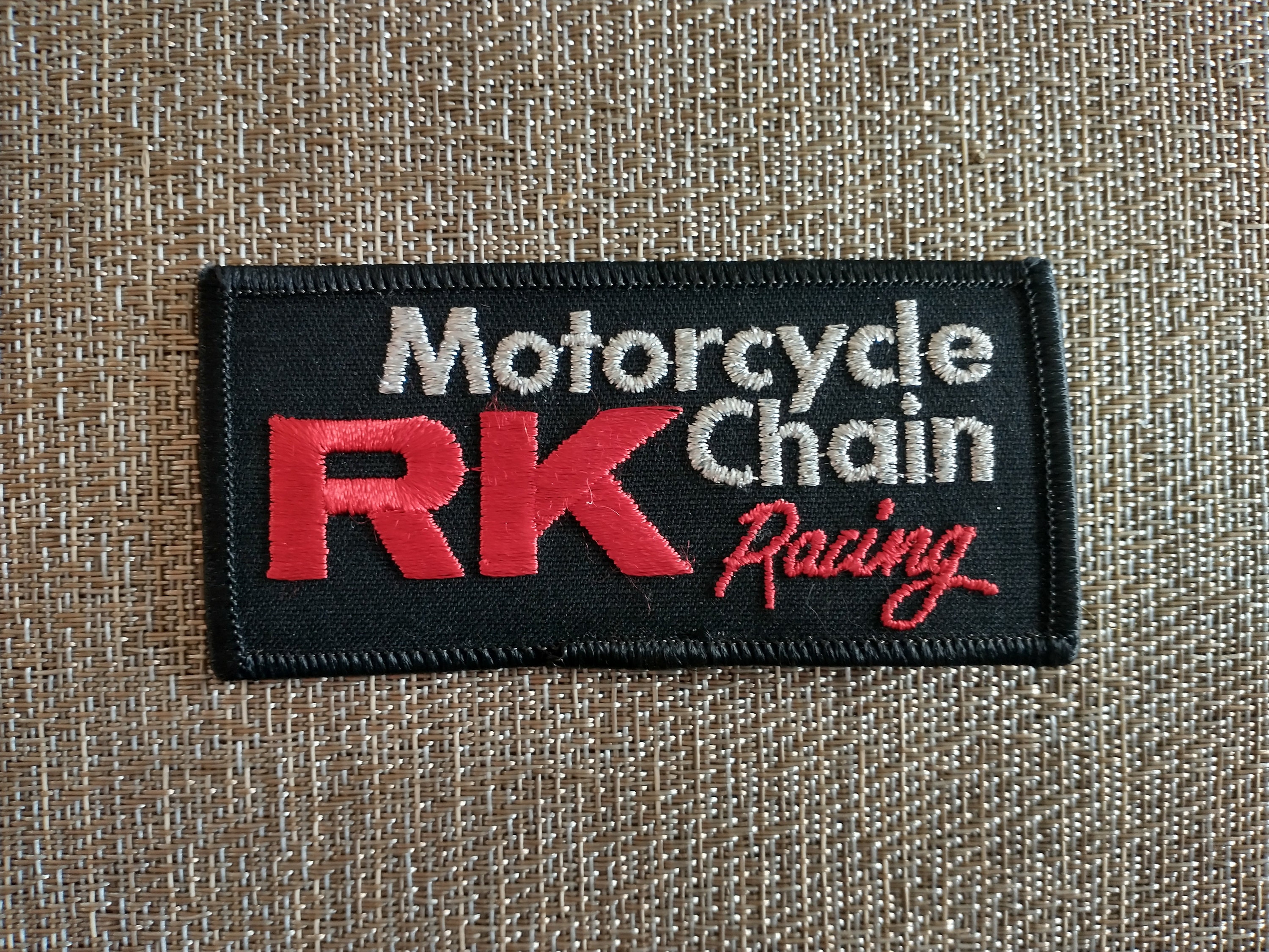 Vintage RK Motorcycle Chain Racing Patch - Etsy