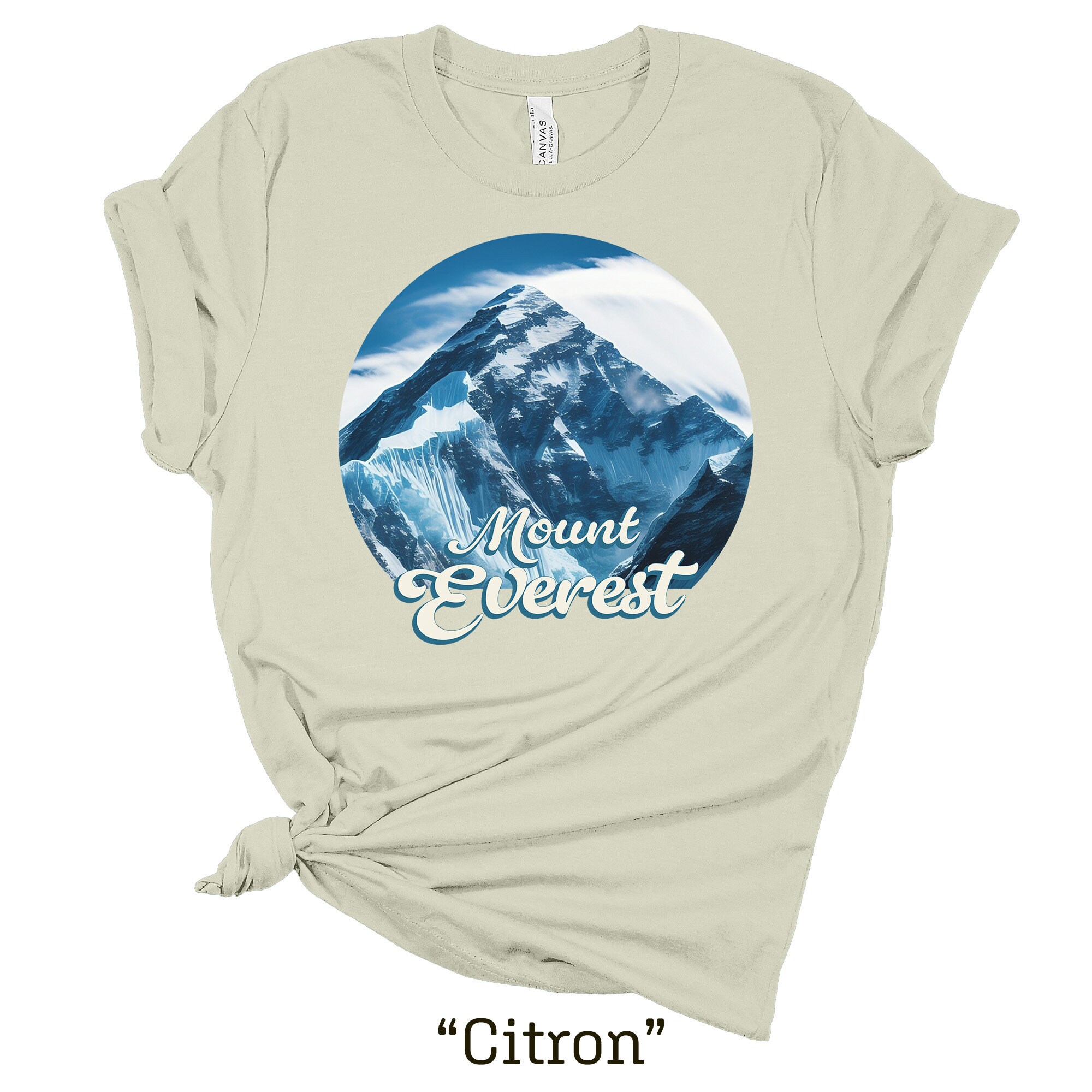 Mount Everest T-shirt Gift Mount Everest Shirt Tallest - Etsy