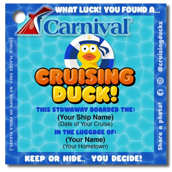 Carnival Cruise - Etsy