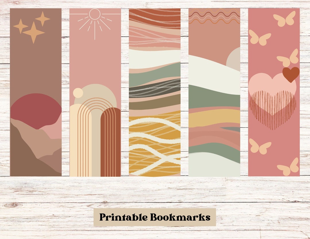Bohemian Bookmarks, Printable on Card or Sublimate on Blanks or Print ...
