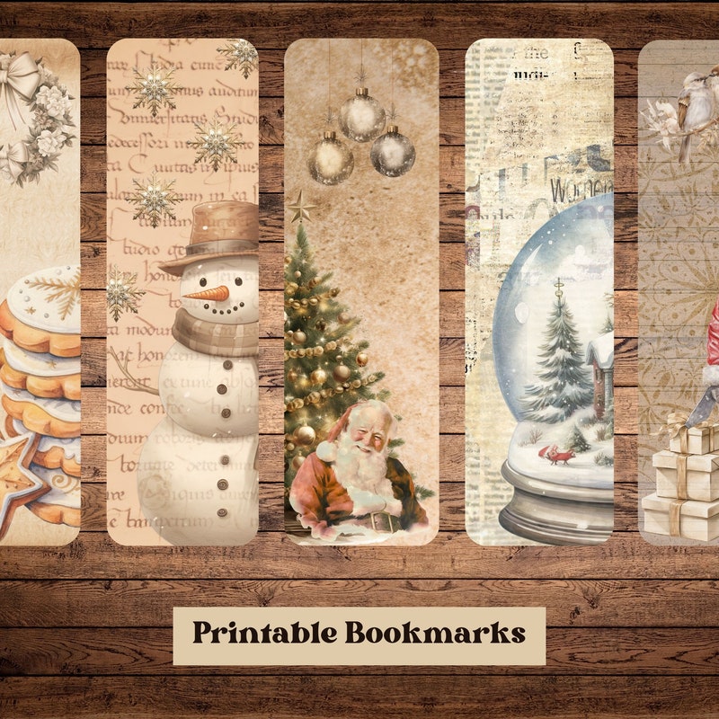 Printable Bookmarks - Etsy