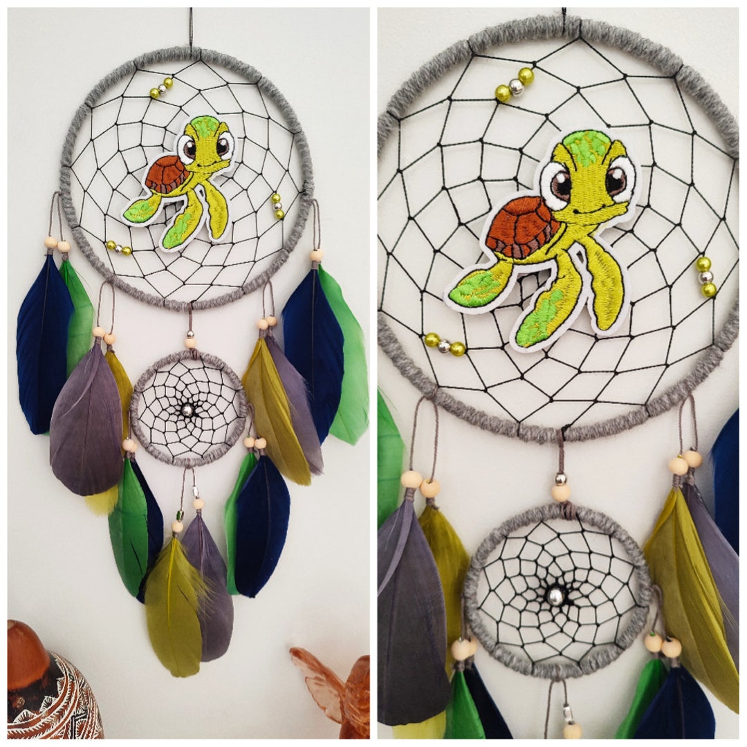 Sea Turtle Dreamcatcher Under the Sea Nursery Decor Dream - Etsy