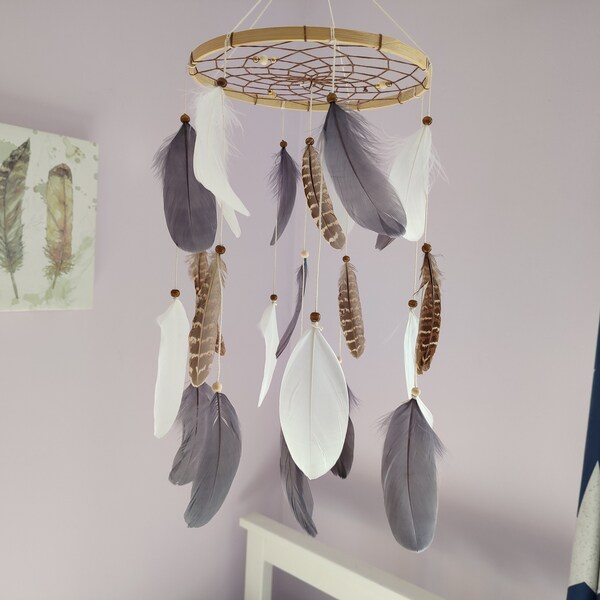 Feather Mobile - Etsy