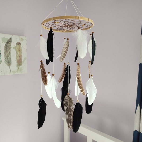 Feather Mobile - Etsy