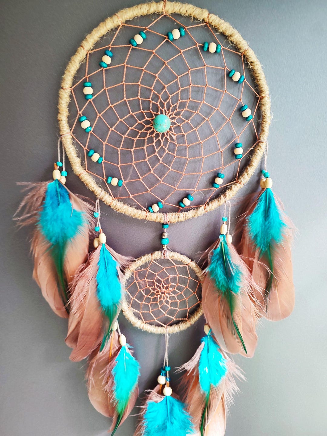 Personalized Dream Catcher Brown Dreamcatcher for Kids Birthday Gift ...