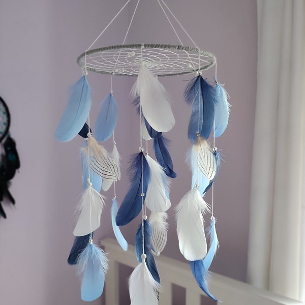 Feather Mobile - Etsy