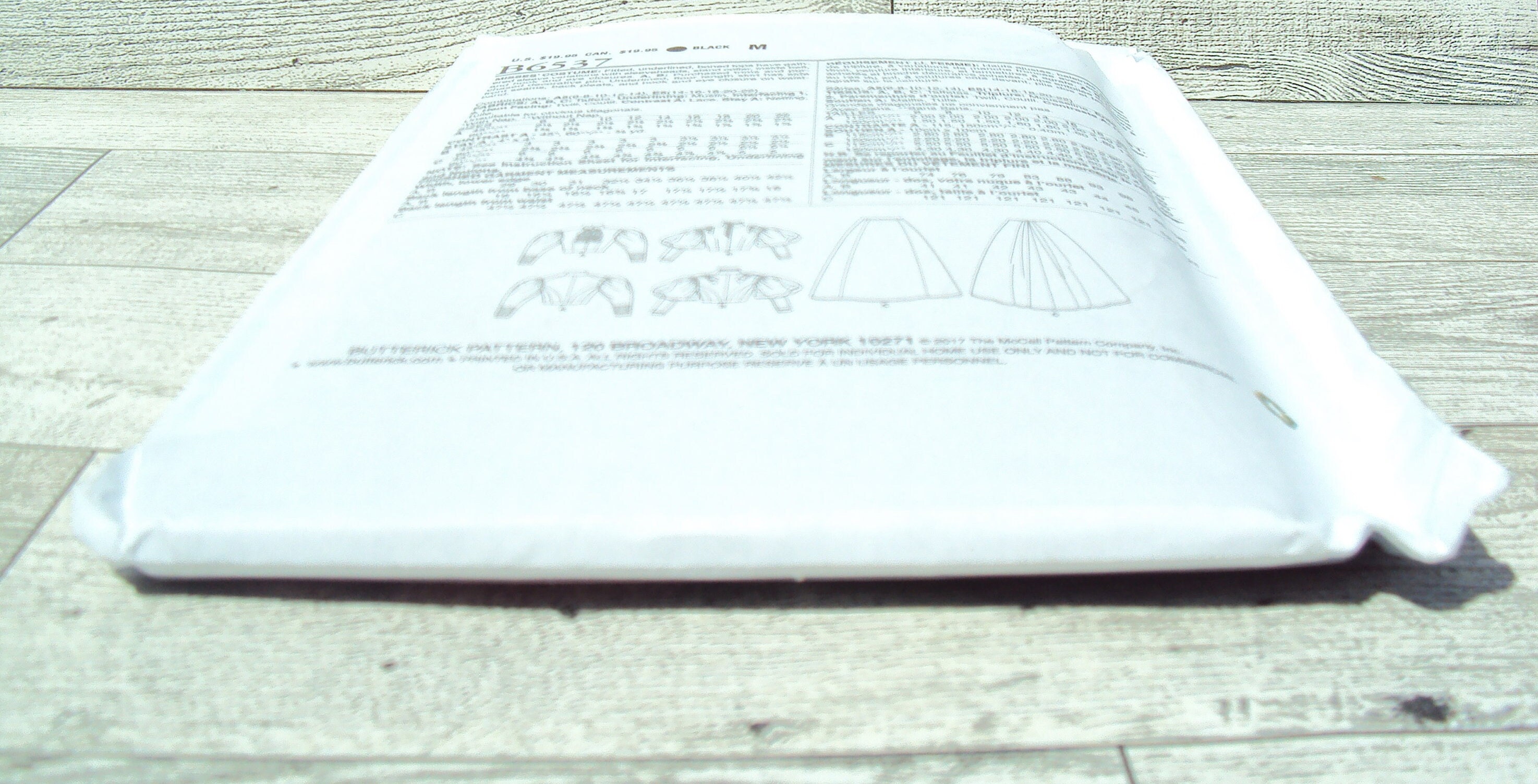 Butterick Sewing Pattern 6537 Edwardian Era Boned Top With Gigot ...