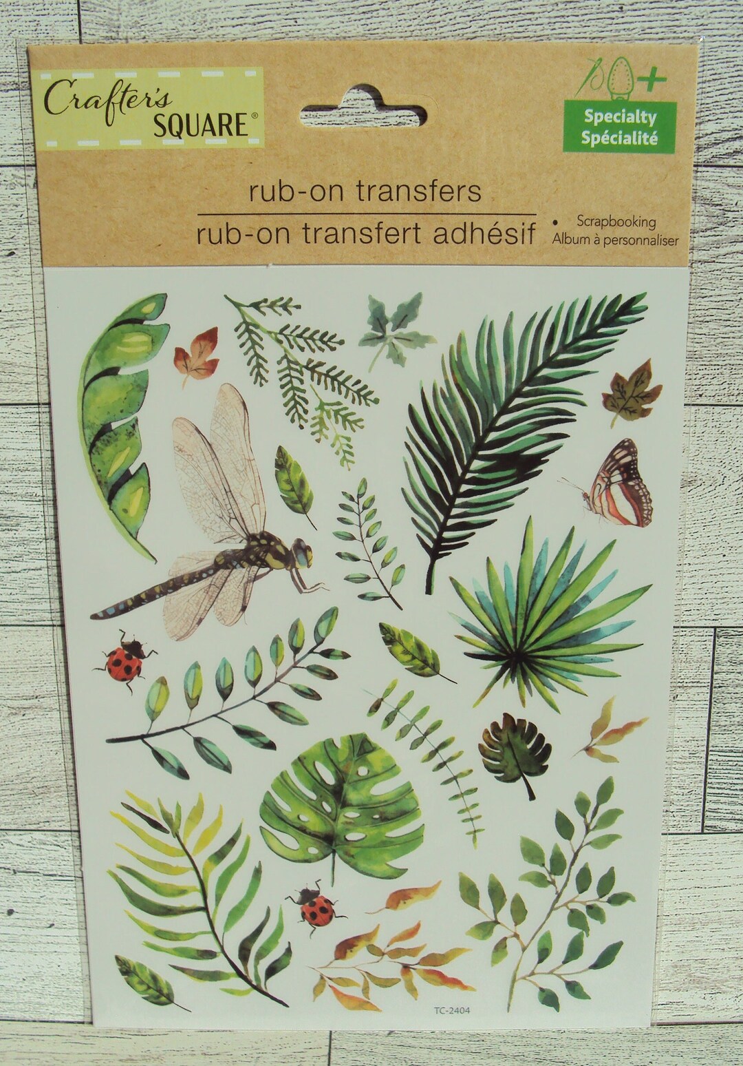 Rub-on Transfers - Florals - Floral Borders - Hydrangeas - Tropical ...