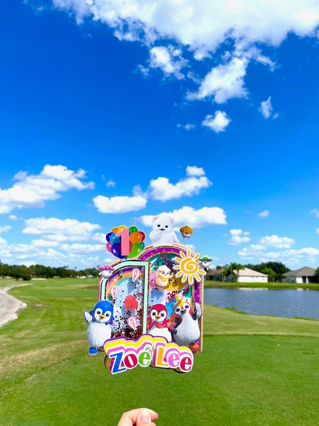 Badanamu Pop Cake Topper/badanamu Pop 3d Letters/badanamu Pop - Etsy ...