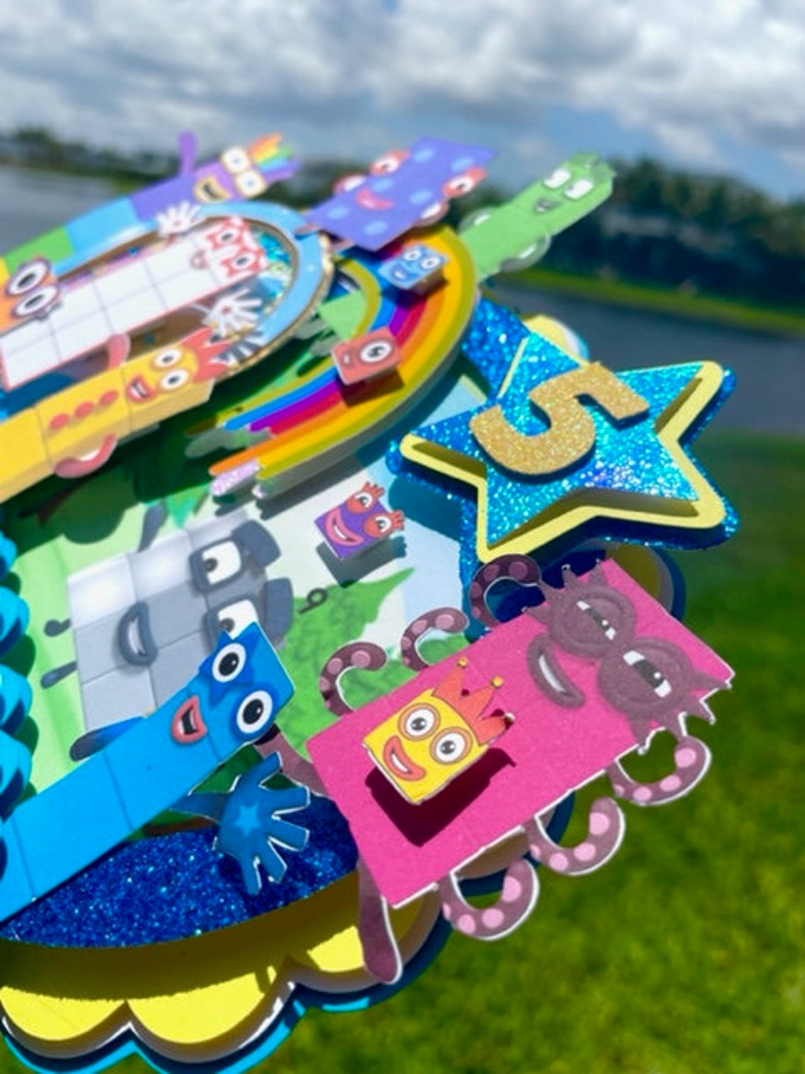 Numberblocks T Shirt/numberblocks Cake Topper/numberblocks 3d - Etsy